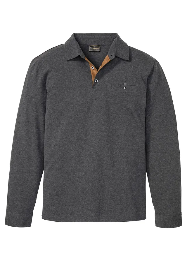 Bluză polo cu mâneci lungi • preţ 129,90 lei • magazin bonprix