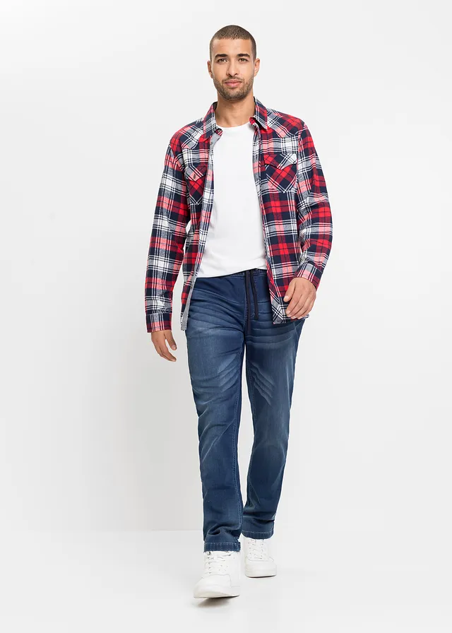 Slim Fit szabadidős farmer, Straight • ár 13 999 Ft - tól • bonprix áruház