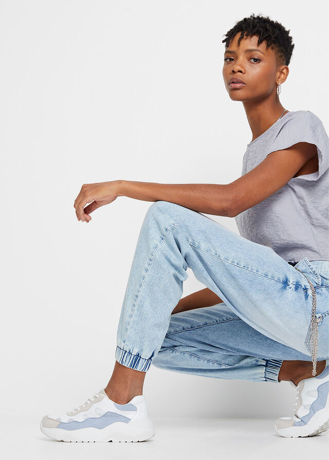 Dżinsy Barrel • cena 149,99 zł • sklep bonprix