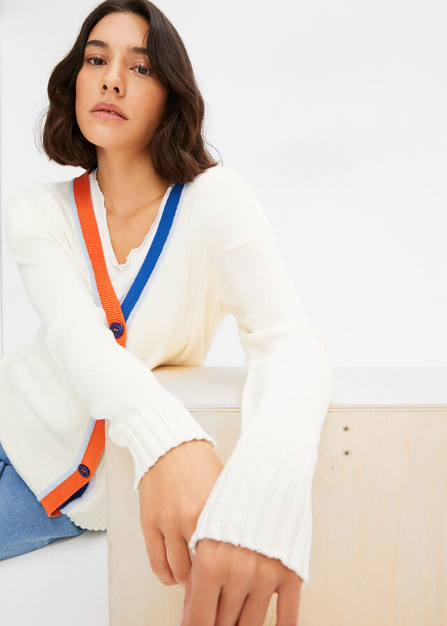 Sweter rozpinany • cena 64,99 zł • sklep bonprix