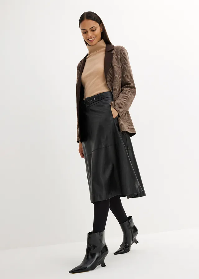 Sweter z golfem, z kaszmiru Good Cashmere Standard® • cena 249,99 zł ...