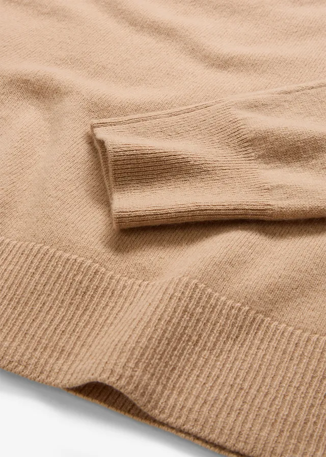 Sweter z golfem, z kaszmiru Good Cashmere Standard® • cena 249,99 zł ...