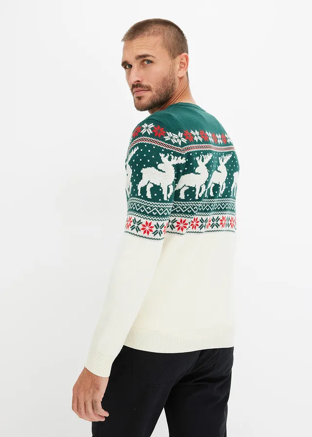 Pulover cu model norvegian • preţ 124,90 lei • magazin bonprix