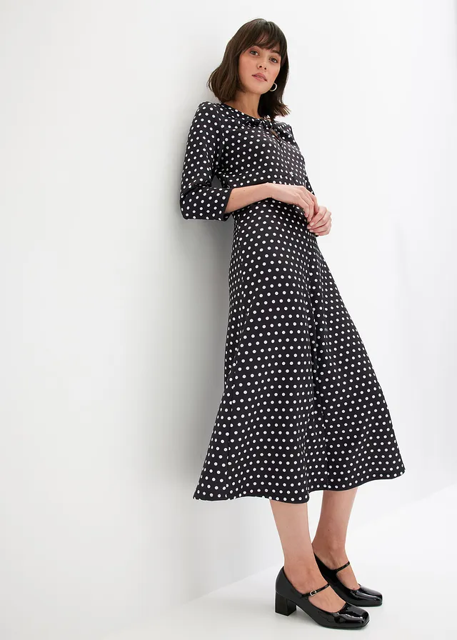 Rochie midi din scuba moale • preţ 84,90 lei • magazin bonprix