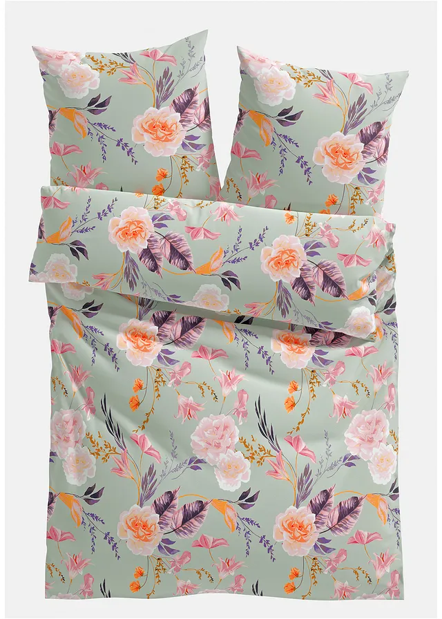 Posteľná bielizeň s kvetovaným dizajnom • cena 12,99 € • obchod bonprix